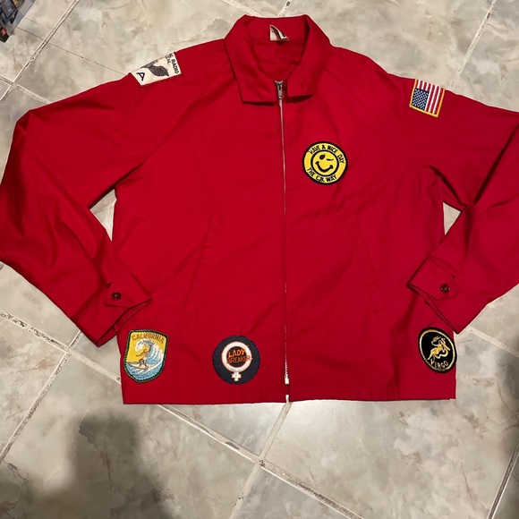 Jackets & Coats | Vtg 6s 70s Boy Scoutgirl Scout Patches Jacket Metal ...